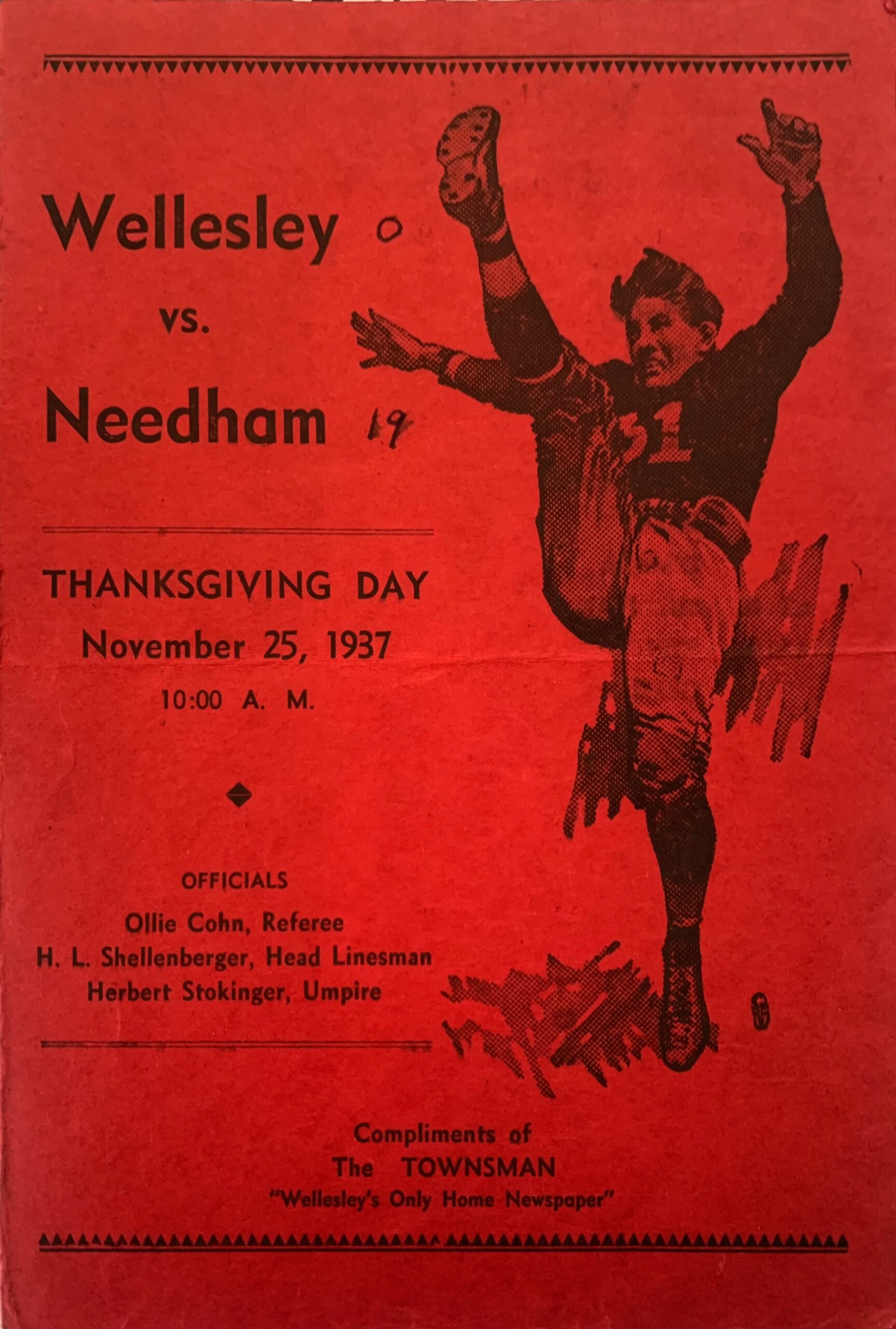 ‘Bad Blood’: 135 years of Needham-Wellesley Football Rivalry – Needham ...