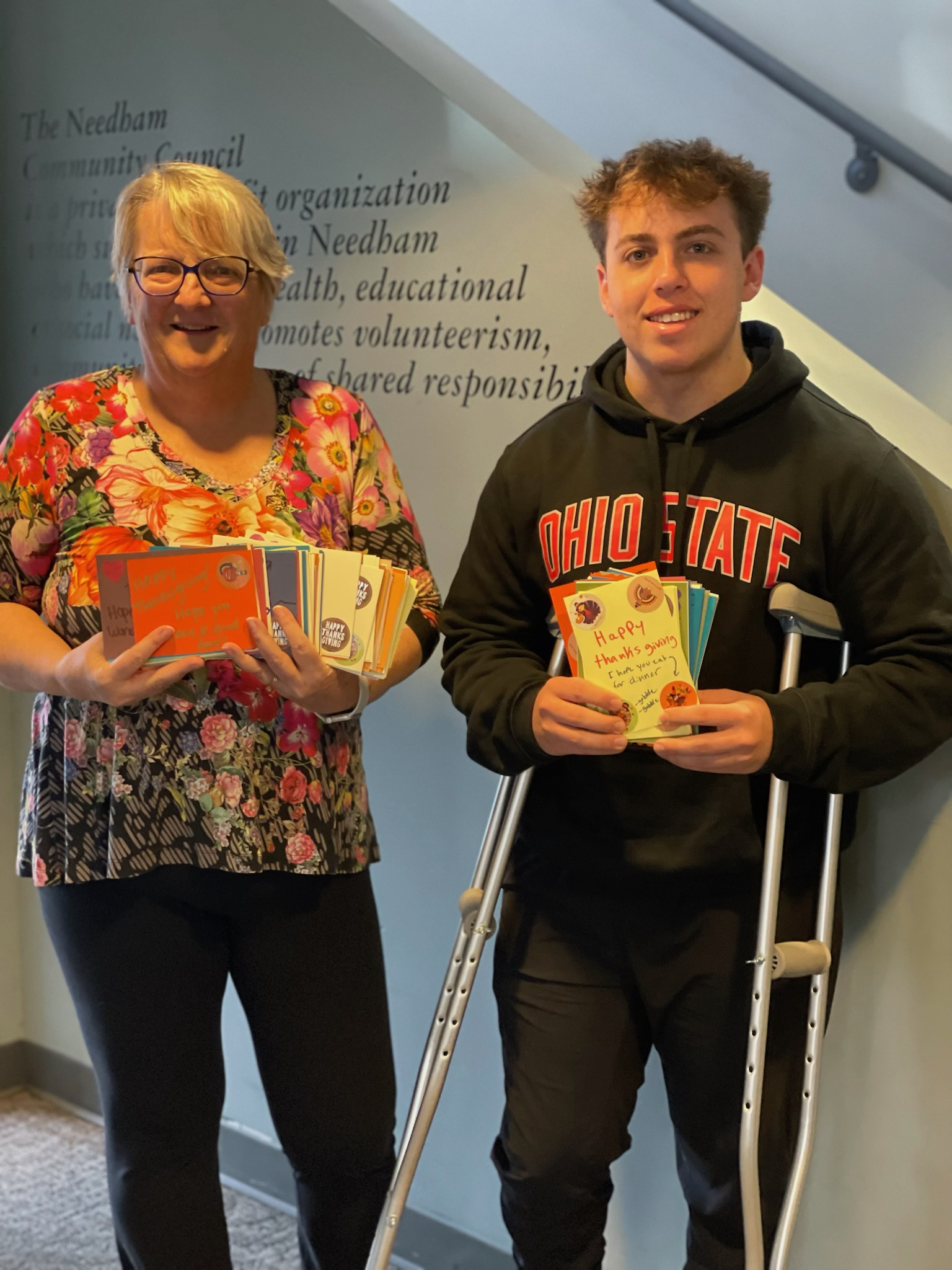 Sending ‘Smiles’ to Local Seniors – Needham Local