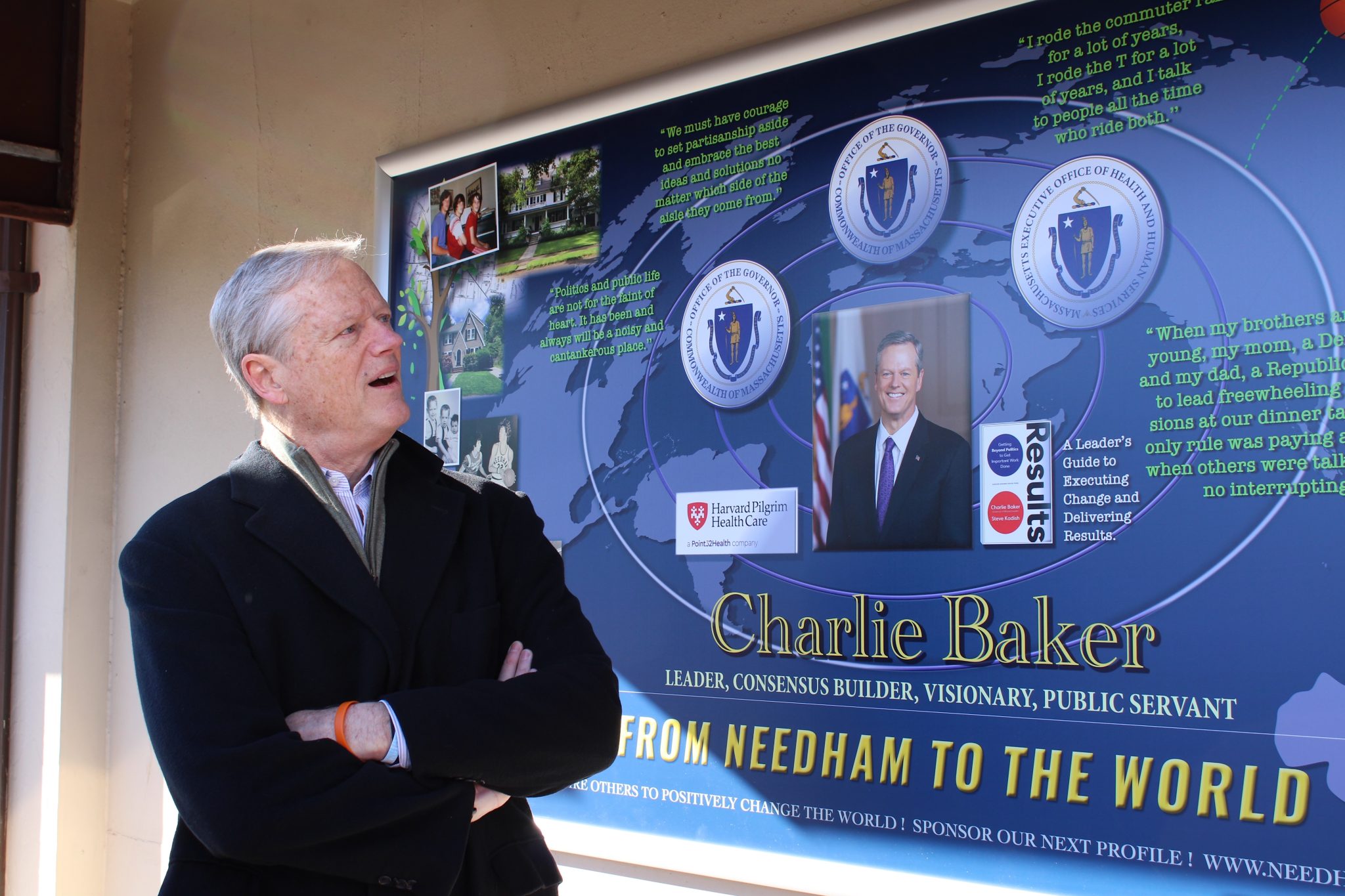 Charlie Baker Returns to Needham – Needham Local