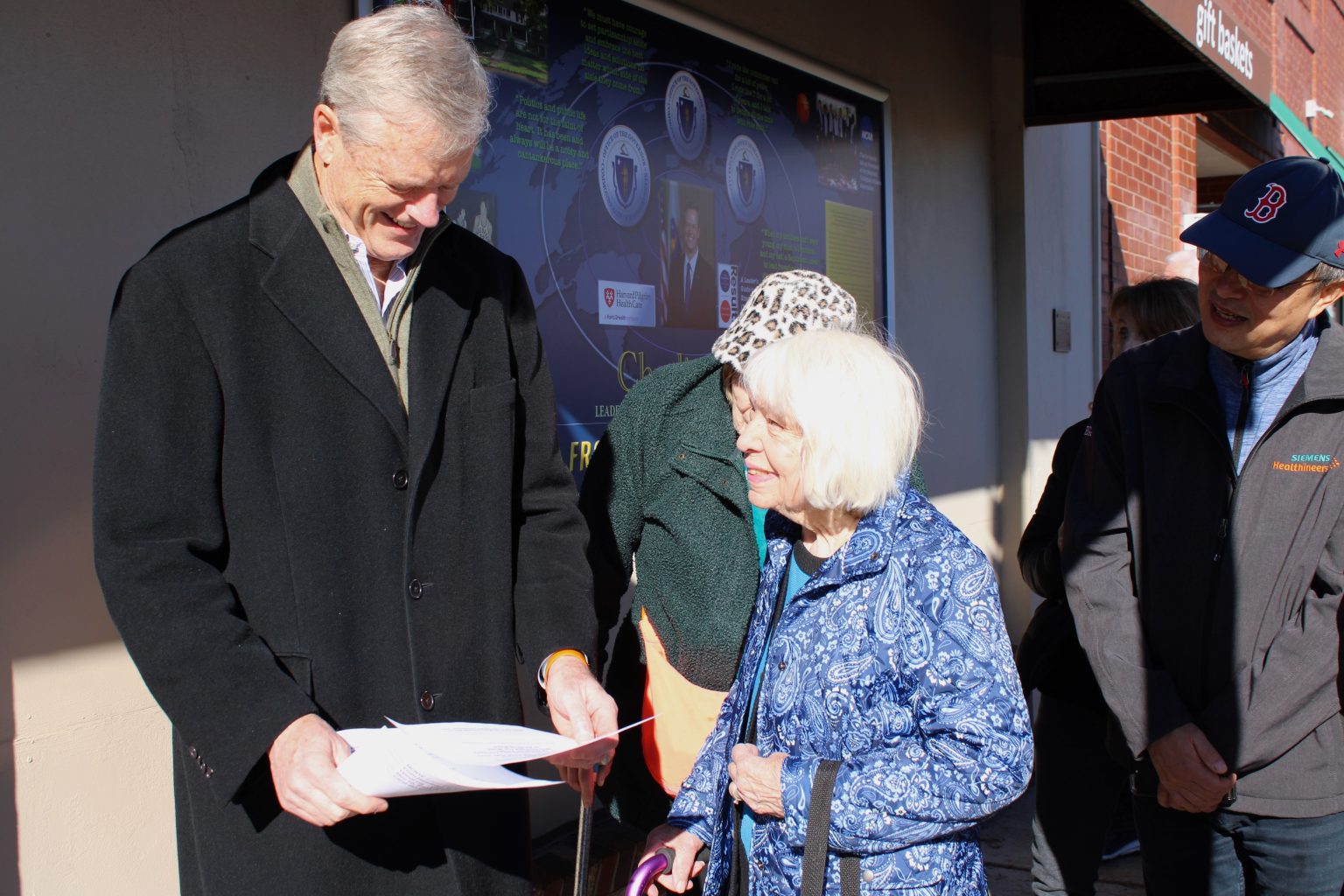 Charlie Baker Returns to Needham – Needham Local