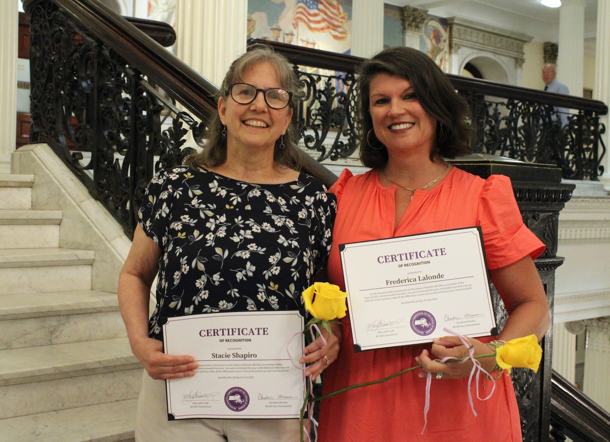 Needhamites Named ‘Commonwealth Heroines’ at State House Ceremony ...