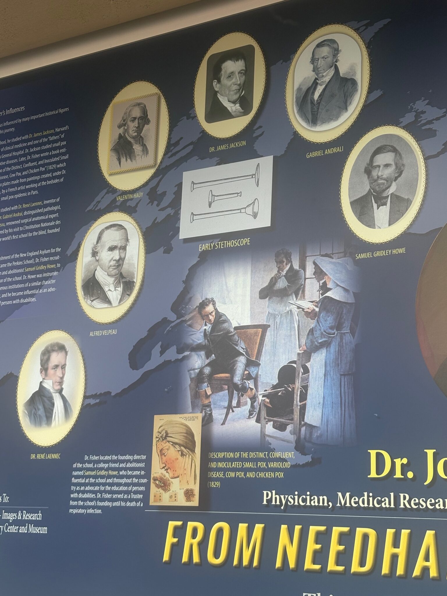 Needham Physician, Advocate for the Blind Honored in Mural – Needham Local