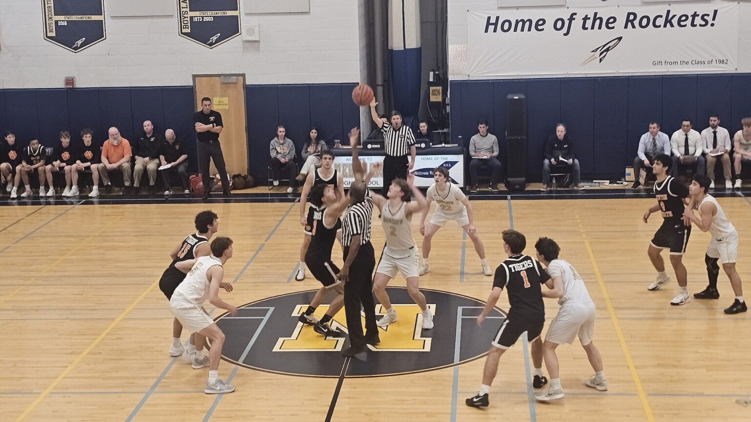 Boys Basketball Tames Tigers For Huge Home Win – Needham Local